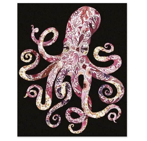 Greeting Card Octopus