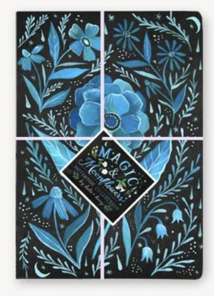 Magic and Moonflowers Notebook - Florafauna