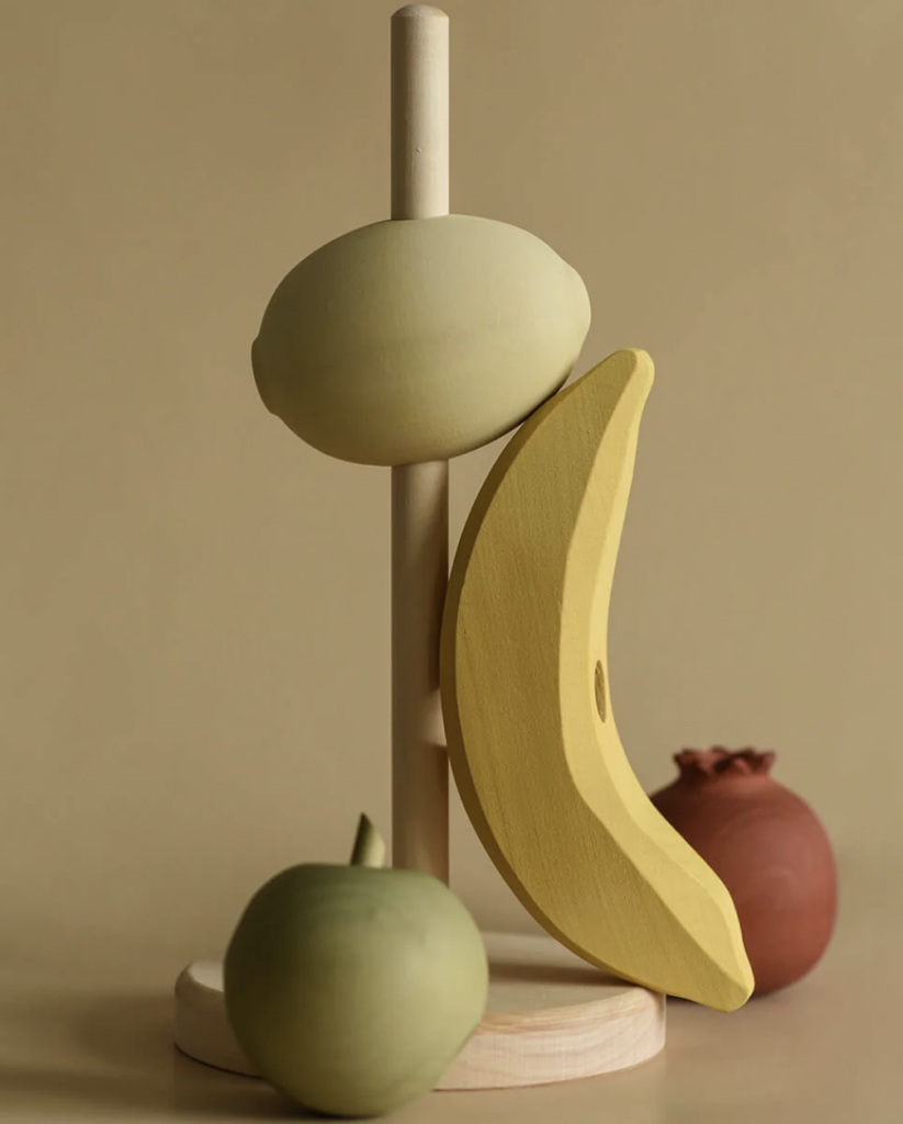 Wooden Fruit Stacker - Florafauna