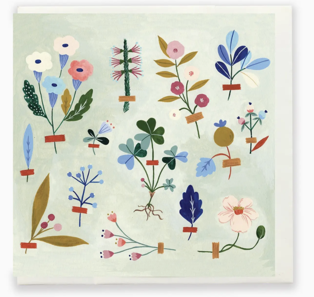 Flora Waycott-Tint Plant Collector Card - Florafauna